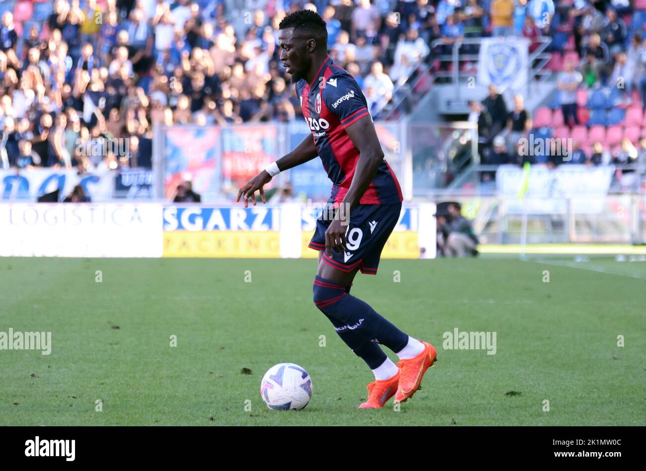 Musa Barrow (Bologna f.c.) during the Italian Football Championship ...