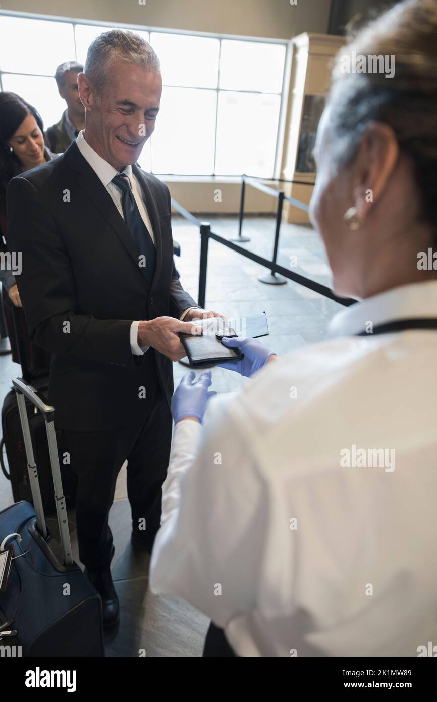 Boarding agent hi-res stock photography and images - Alamy