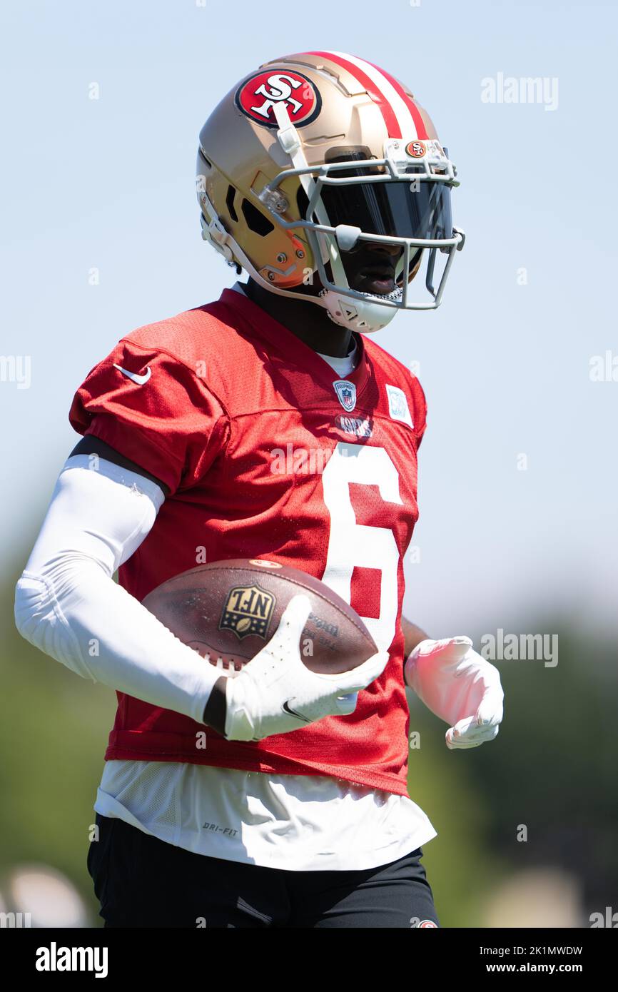 Sep 16, 2022; Santa Clara, California, USA; San Francisco 49ers wide ...