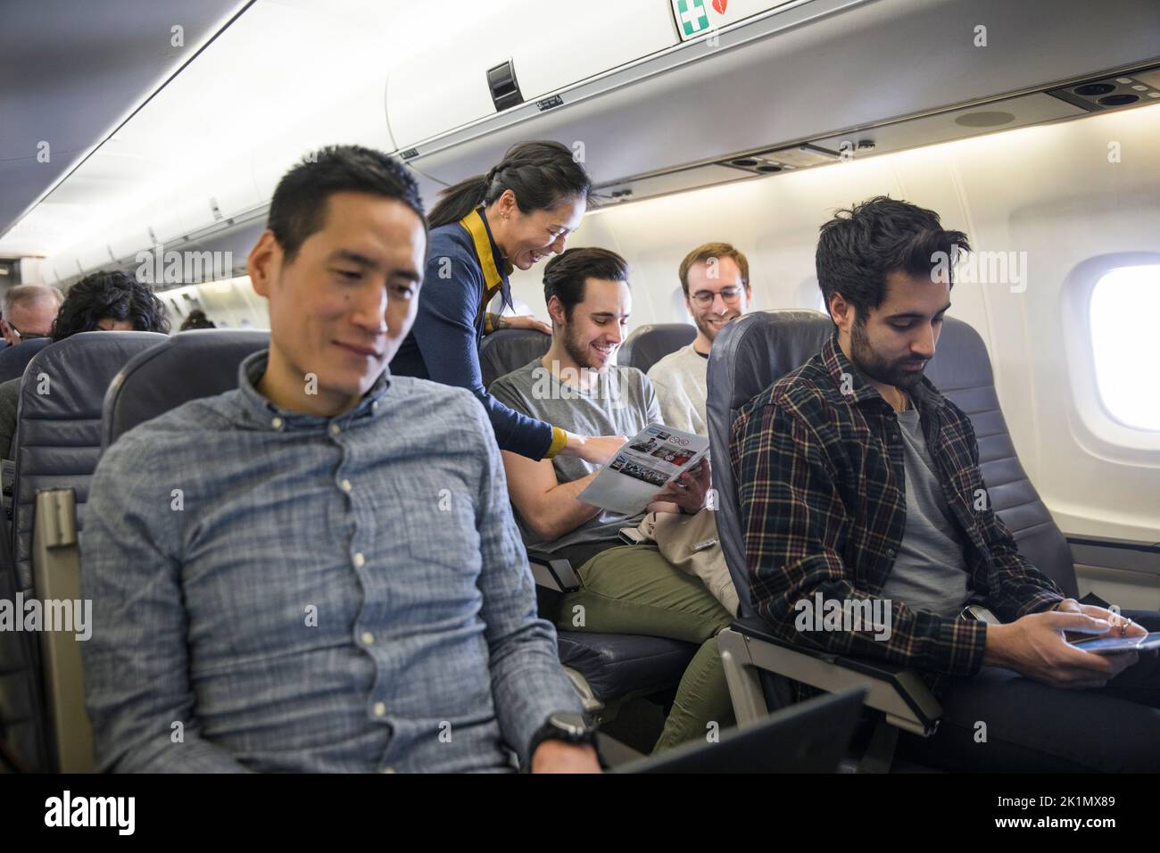 Helping passengers hi-res stock photography and images - Alamy