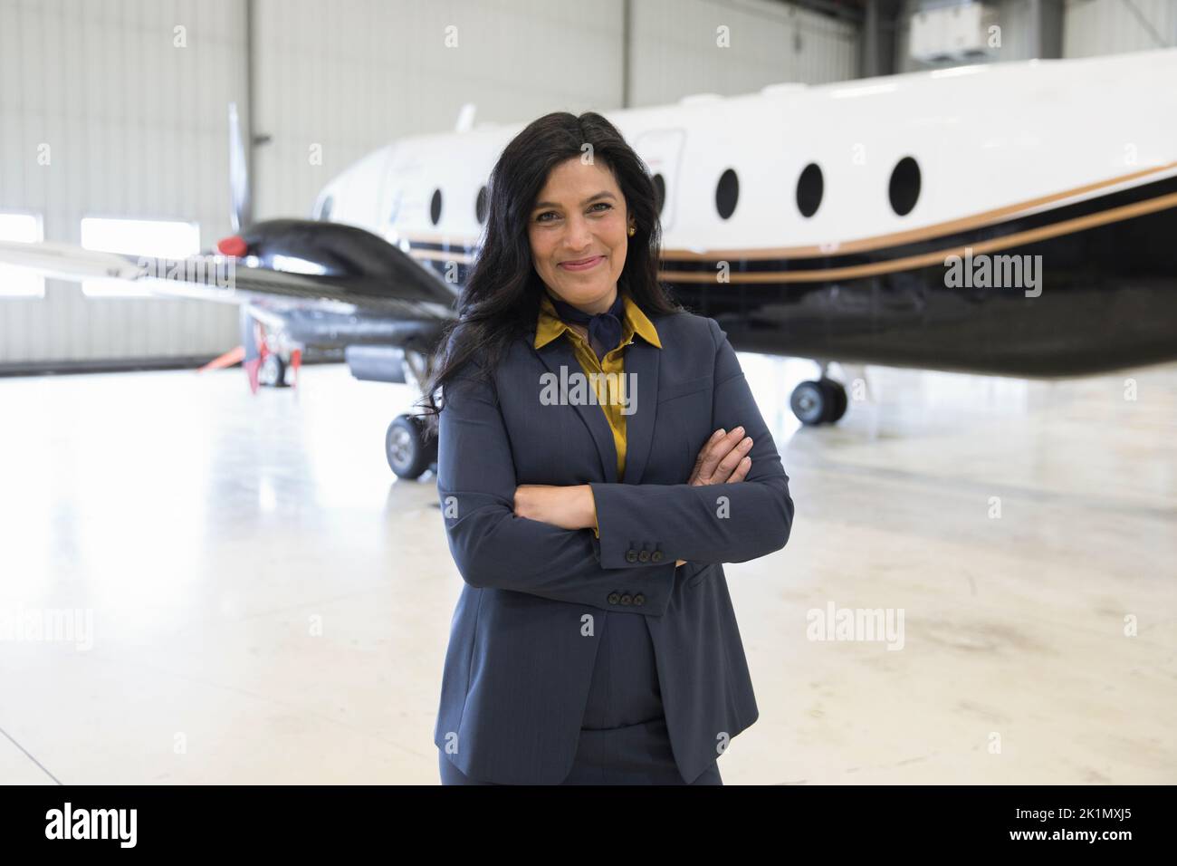 Private flight attendant hi-res stock photography and images - Alamy