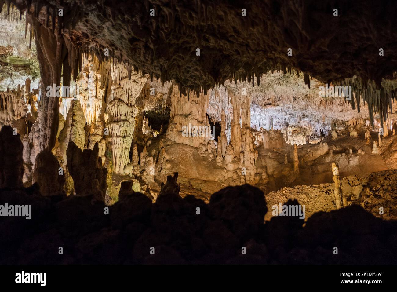 Drach cuevas, Dragon caves, Hams caves, Mallorca, Spain Stock Photo - Alamy