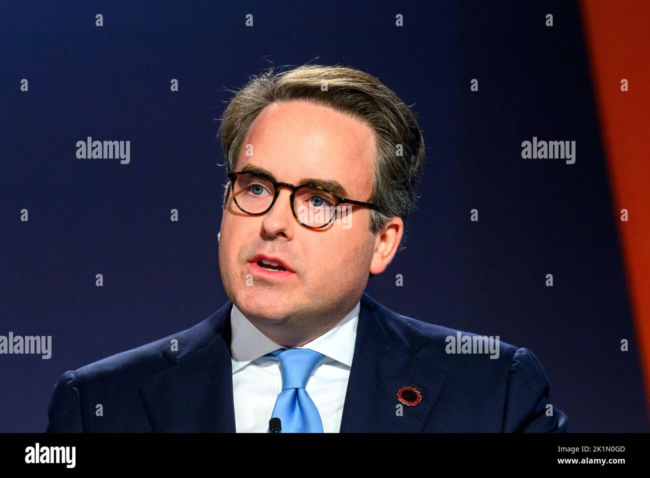 New York, USA. 19th Sep, 2022. Concordia's Co-Founder and CEO Matthew ...