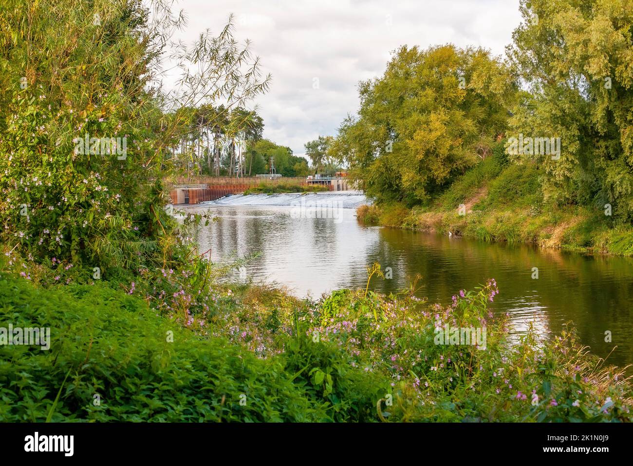 The River Severn Worcester Worcestershire Stock Photo - Alamy