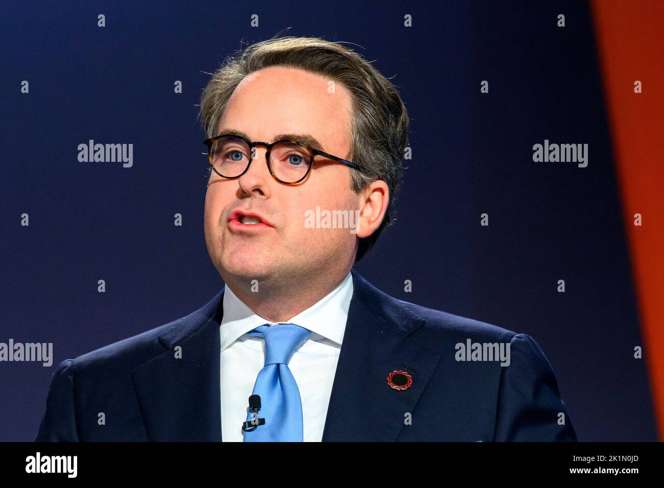 New York, USA. 19th Sep, 2022. Concordia's Co-Founder and CEO Matthew ...