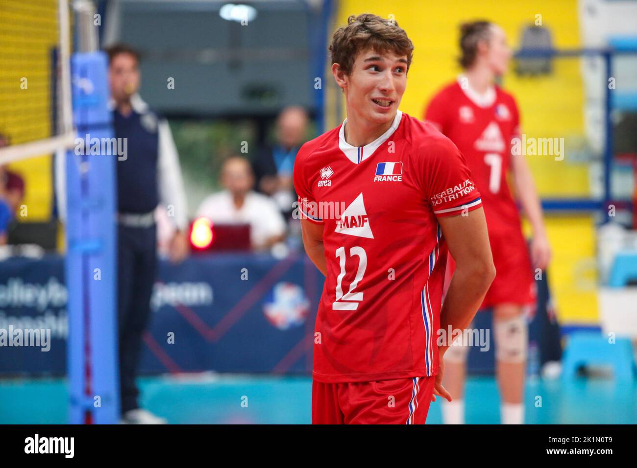 Liam Varier (FRA) during U20 European Championship - Poland vs France ...