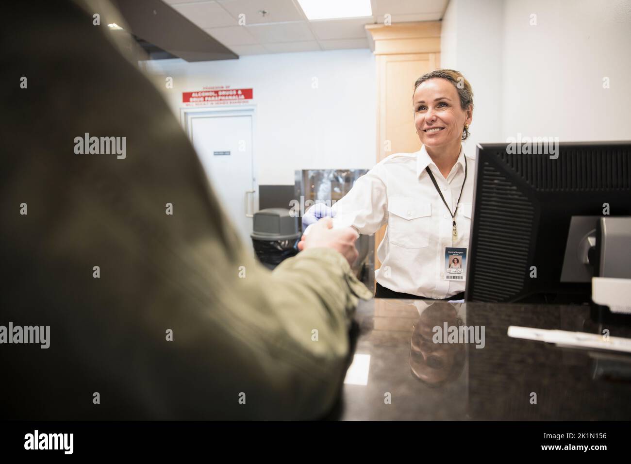 Passenger security airplane hi-res stock photography and images - Alamy