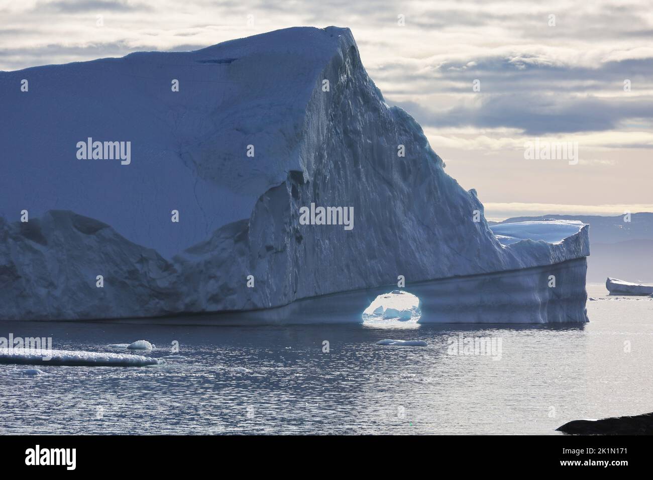 Huge iceberg in Uummannaq fjord, Greenland, Denmark Stock Photo - Alamy