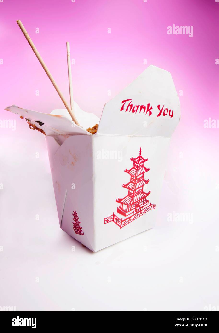 Chinese food container hi-res stock photography and images - Alamy