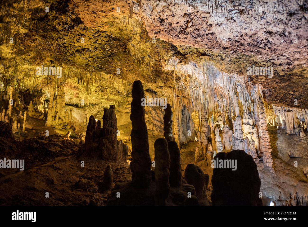 Drach cuevas, Dragon caves, Hams caves, Mallorca, Spain Stock Photo - Alamy