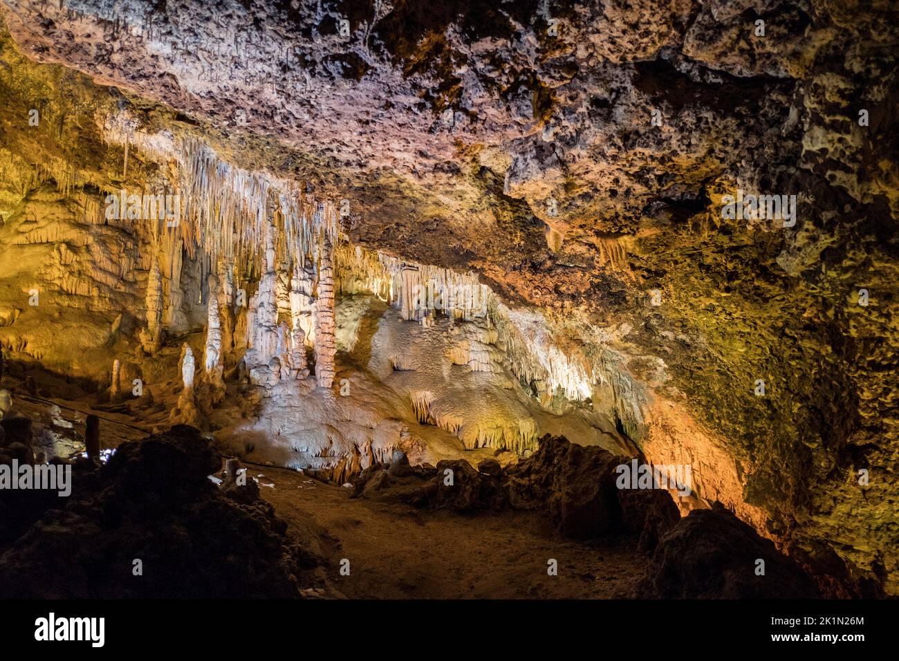 Drach cuevas, Dragon caves, Hams caves, Mallorca, Spain Stock Photo - Alamy