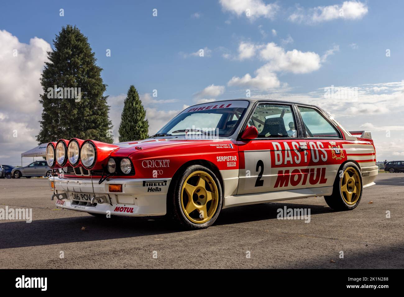 Prodrive BMW M3 E30 ‘Bastos’ on display at the Bicester Heritage ...
