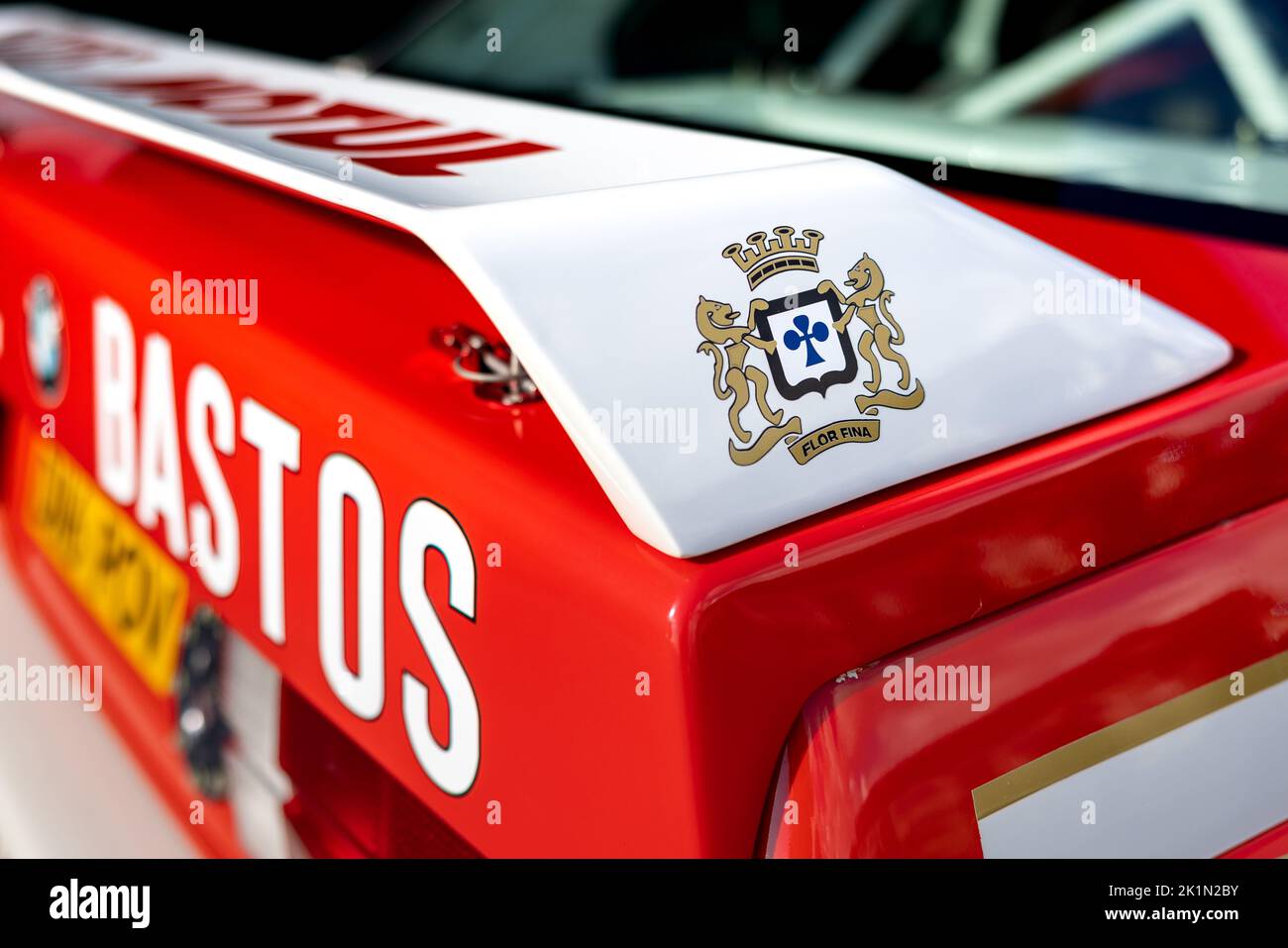 Prodrive BMW M3 E30 ‘Bastos’ on display at the Bicester Heritage ...