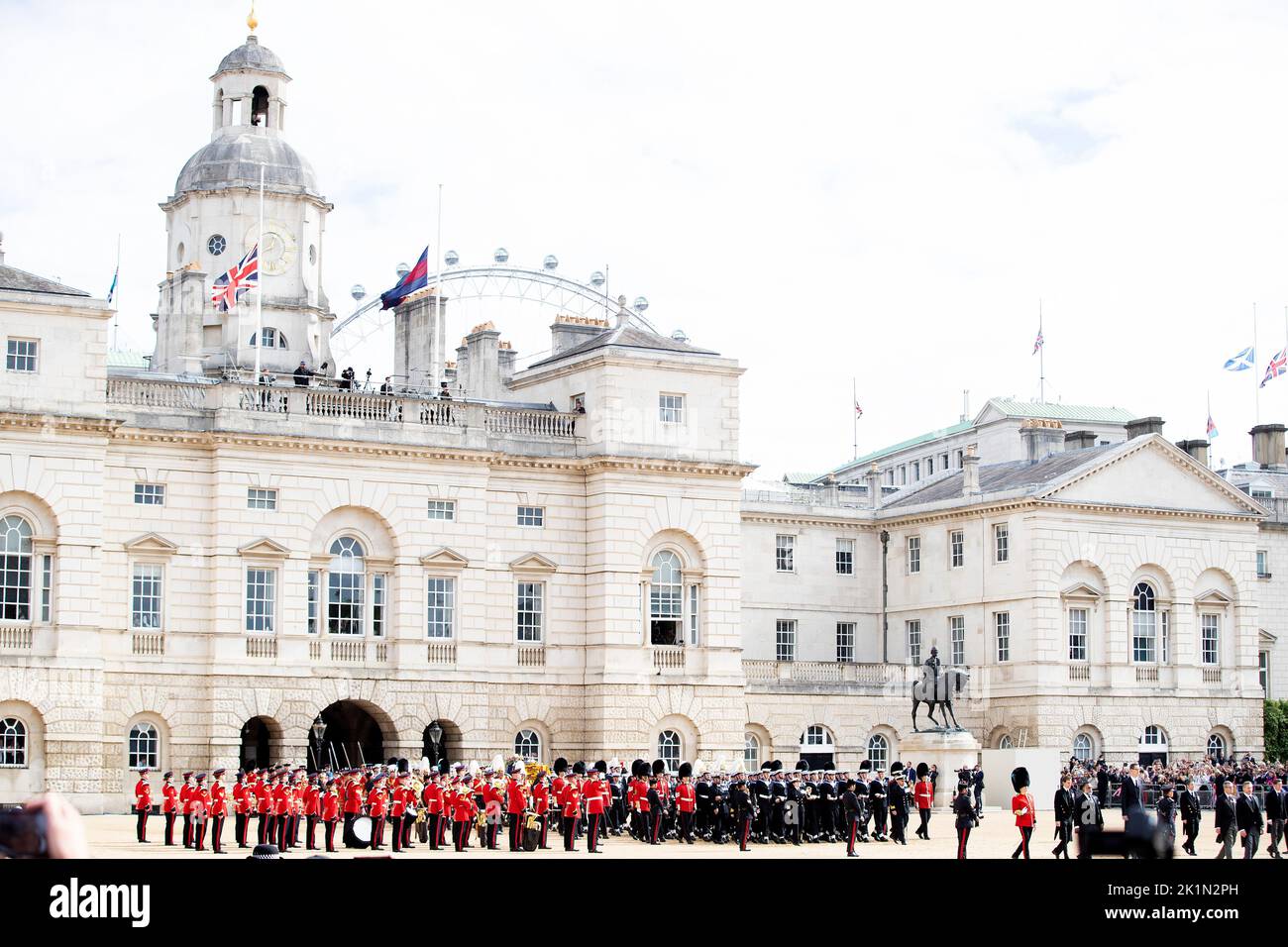 London, England, 19th September 2022. A general view at Horse Guards ...