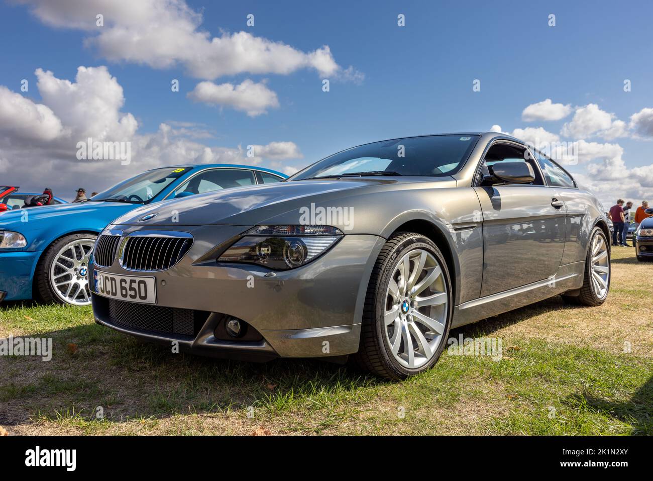 BMW 650 (E63) on display at the Bicester Heritage Scramble celebrating 50 years of BMW M Stock ...