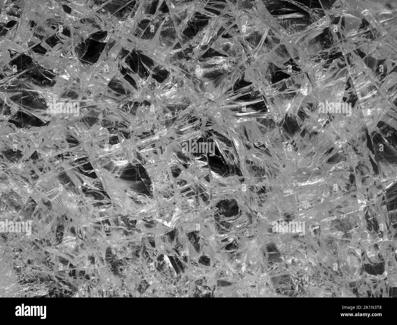Background from broken glass of a shop window - shards background Stock ...