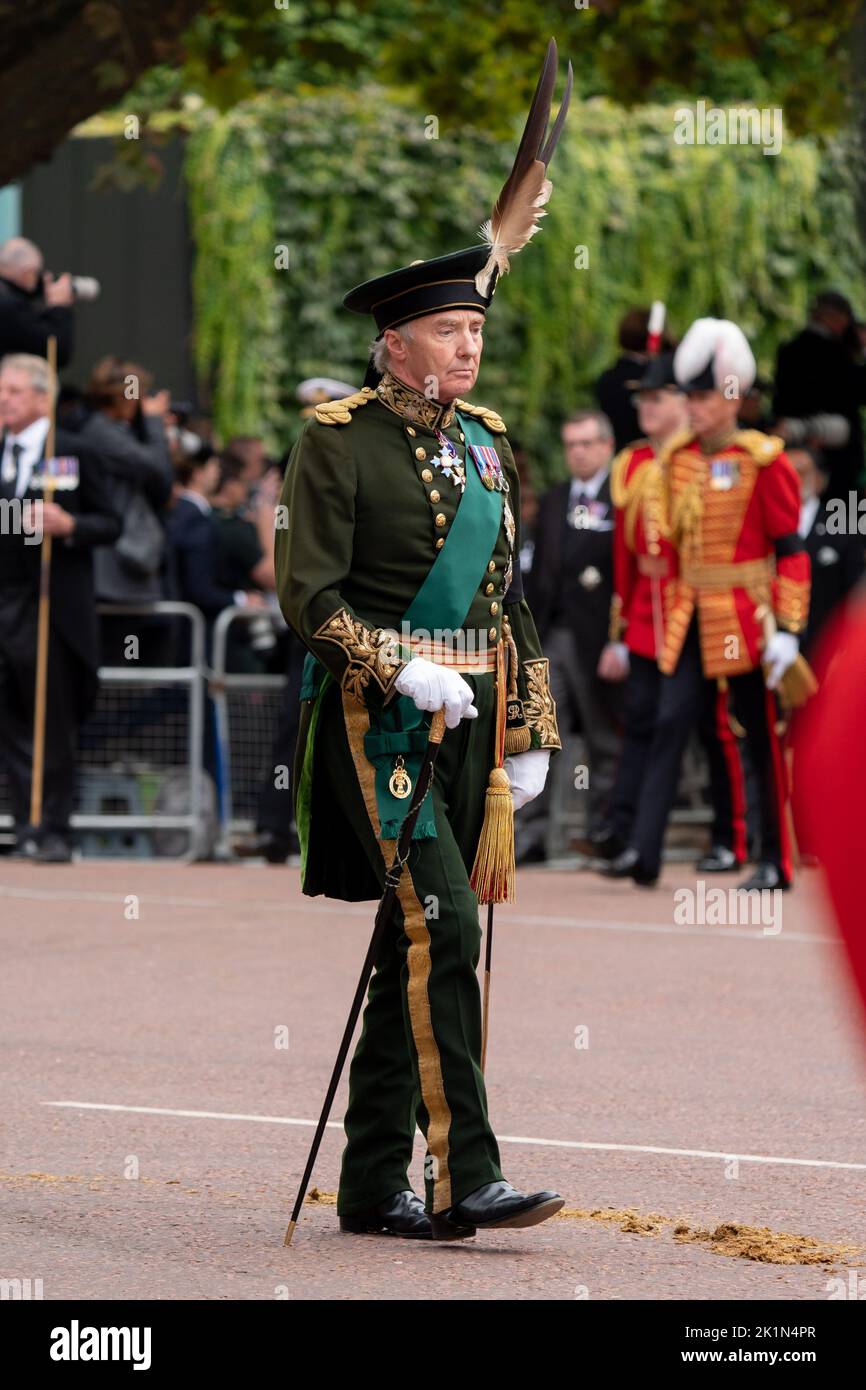 Images of the armed services during The Queen Elizabeth II state ...