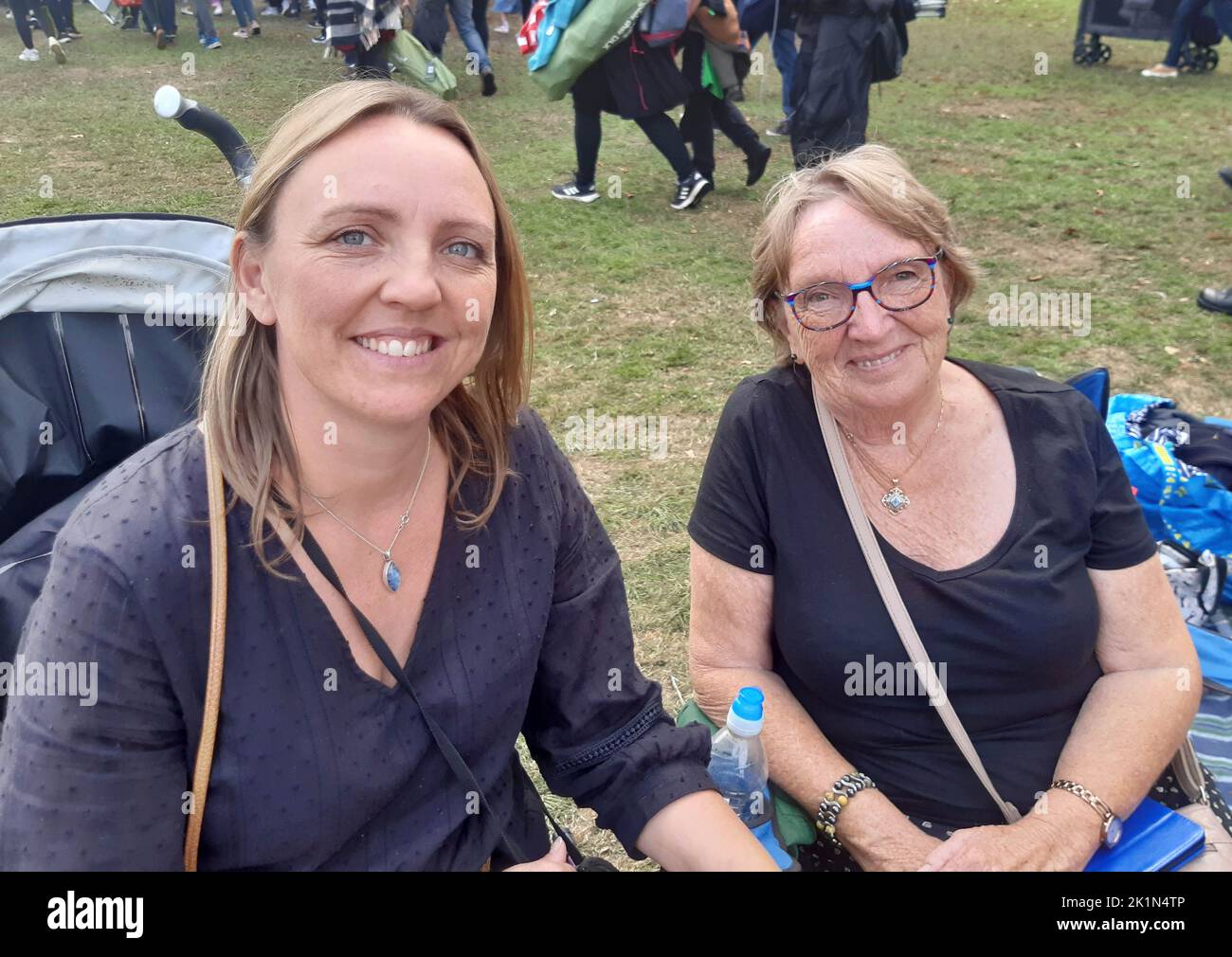 Janine Boyce (left), 44, from Maidenhead, and her mother Susan Luppetti ...