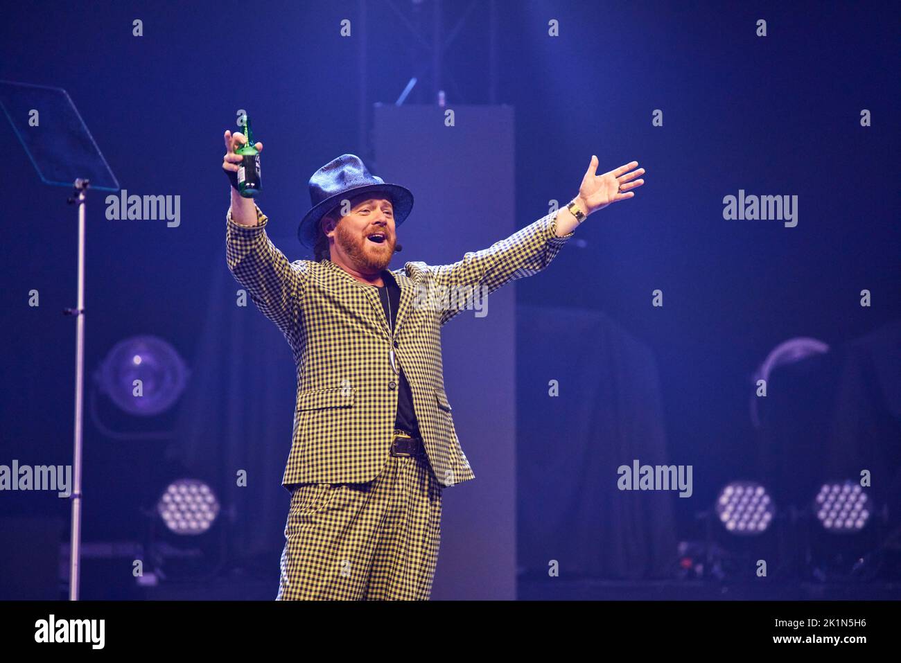 Patrick Joseph McGuinness, comedian, television presenter, Leigh Izaak ...