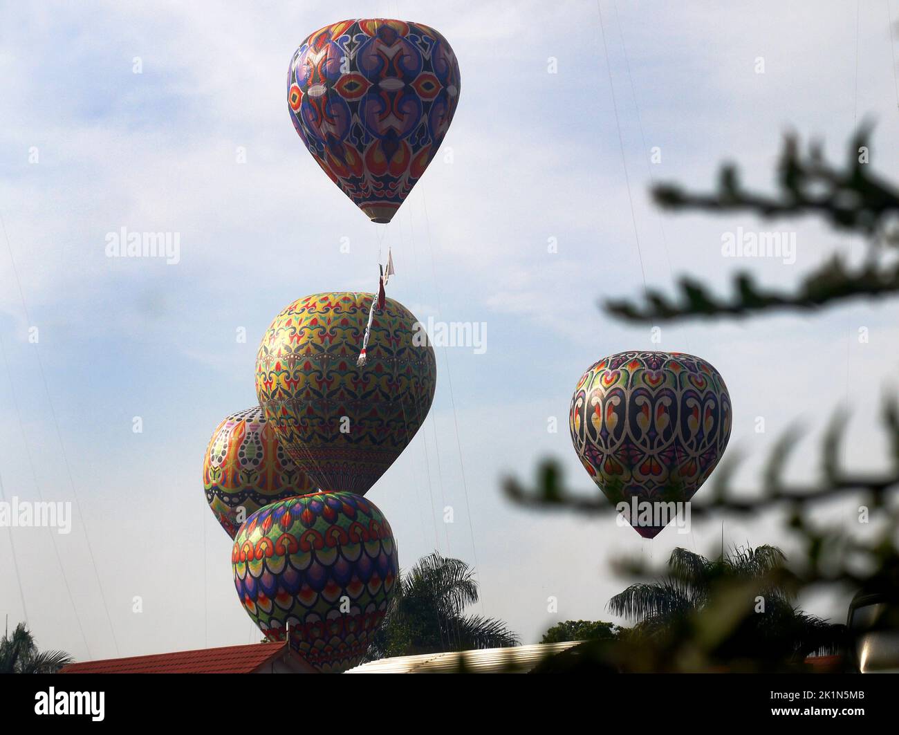 Indonesian Traditional Balloon Festival Stock Photo - Alamy