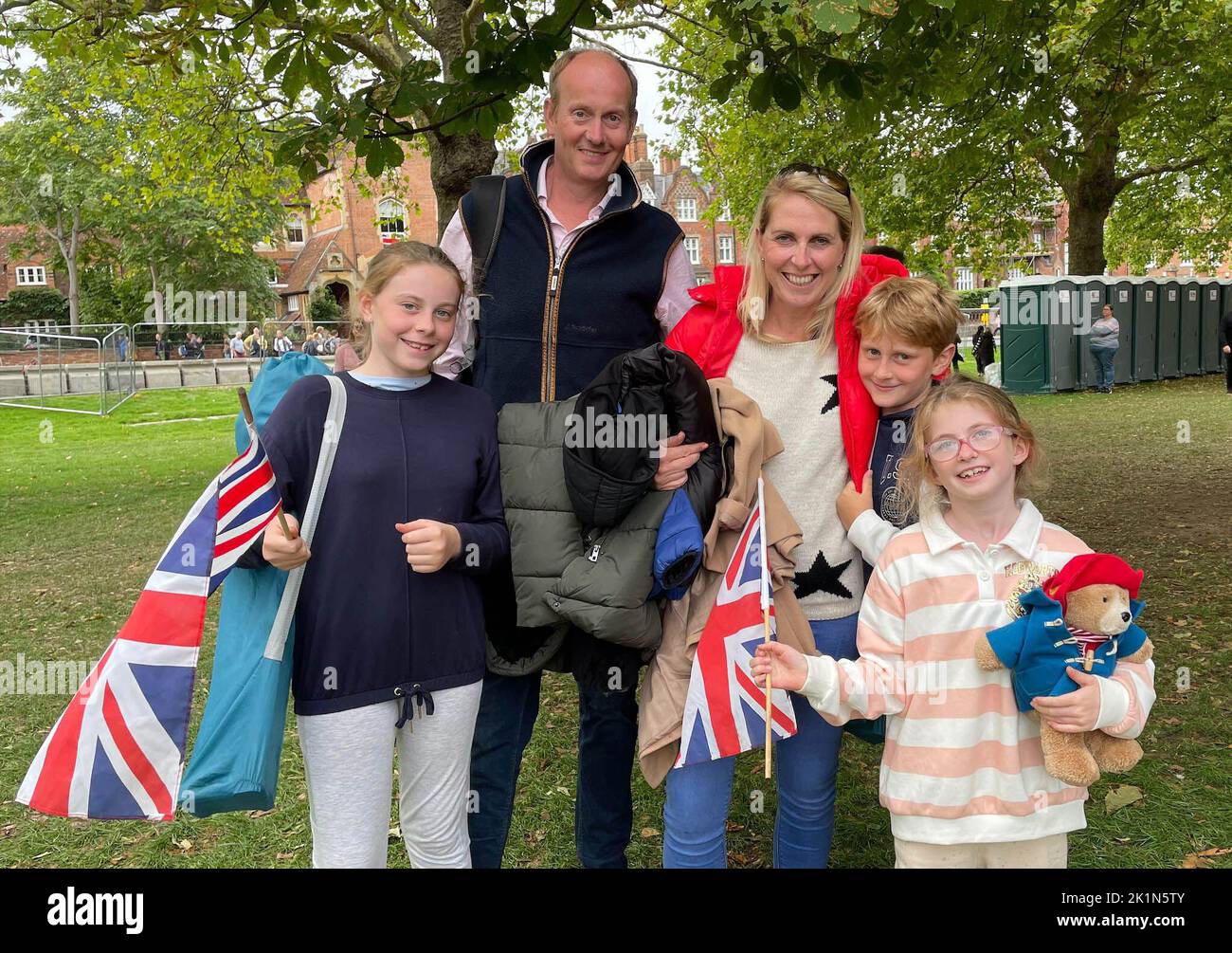 Kirsty Jones and her husband David with their children, Amelia, 11 ...