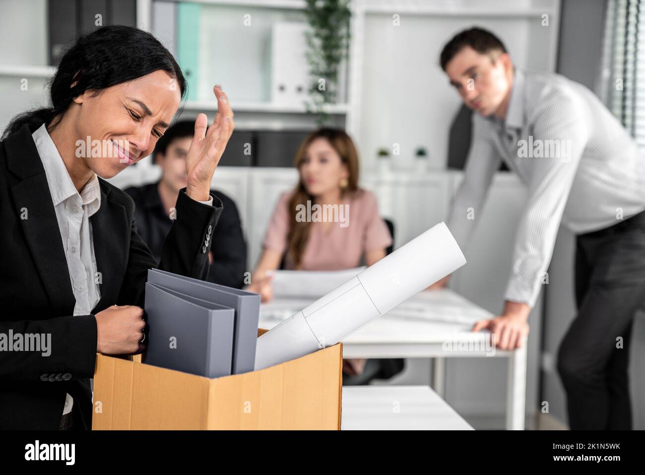 Embarrassed unemployment hi-res stock photography and images - Alamy