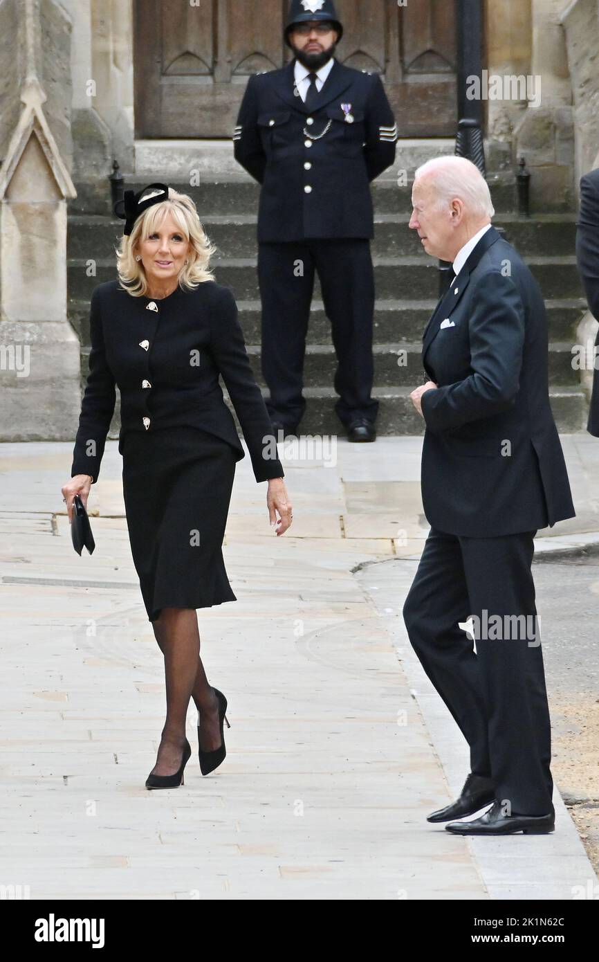 London, UK - 19th September 2022 The President of the United States ...