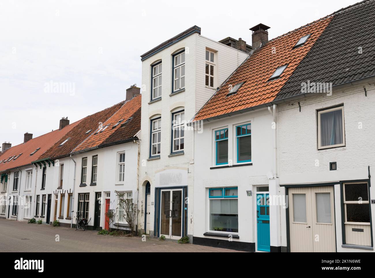 Old barracks belonging to the former garrison in the historical city ...