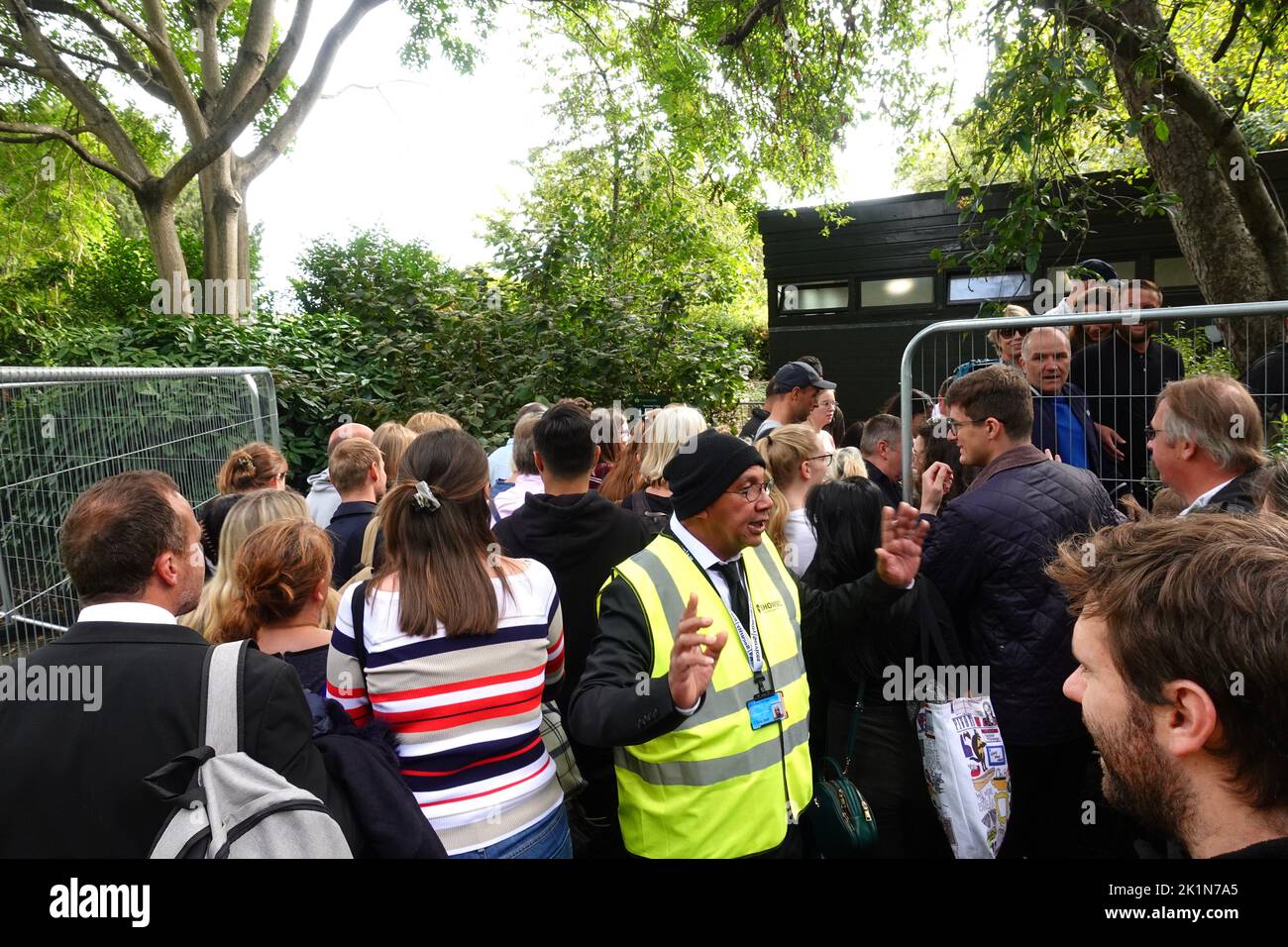 London on the day of the Queen's Funeral 19th September 2022 - it was ...