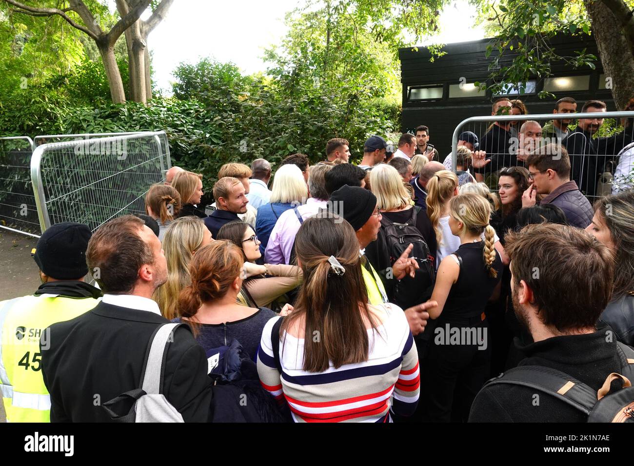London on the day of the Queen's Funeral 19th September 2022 - it was ...