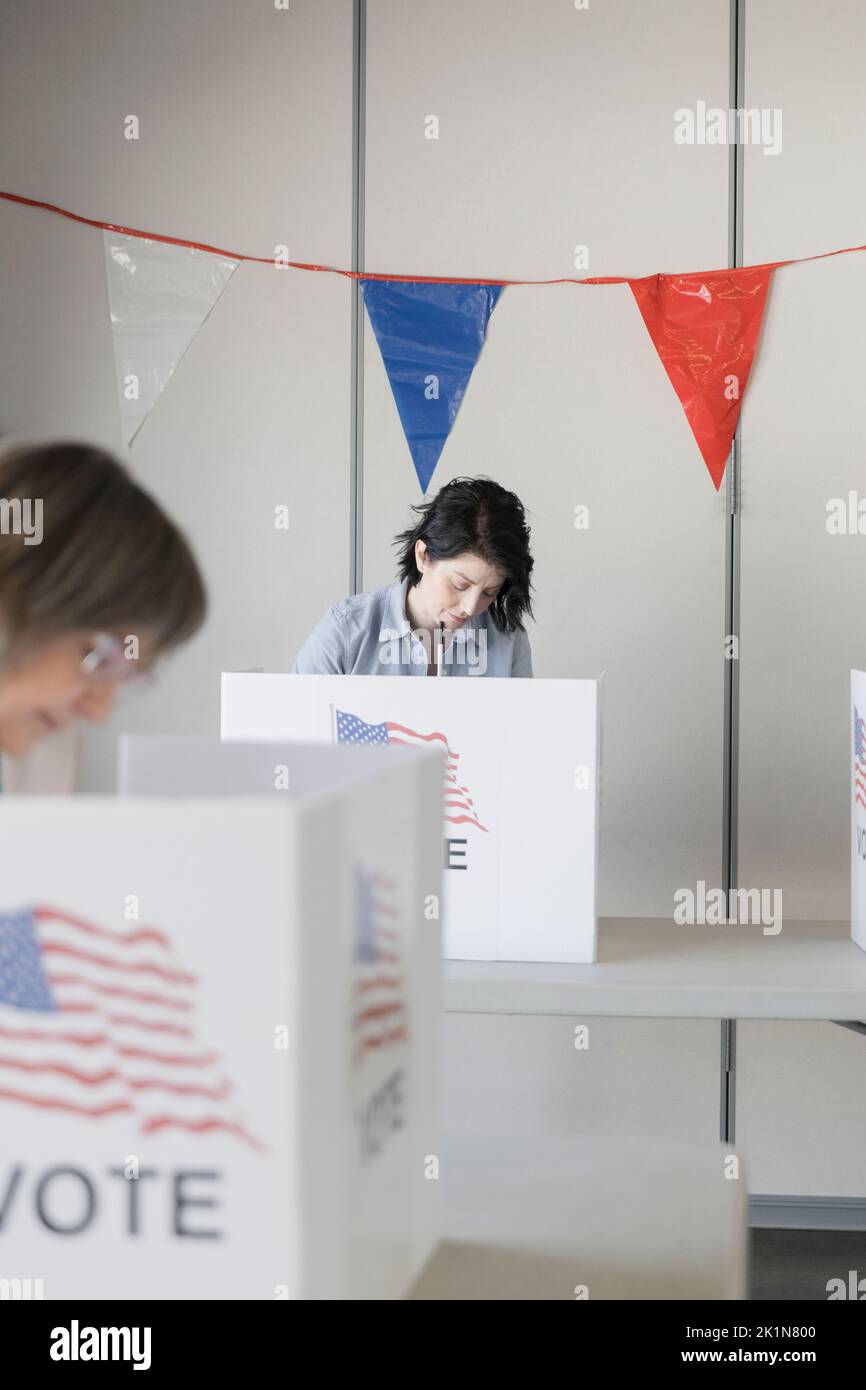 American booth hi-res stock photography and images - Alamy