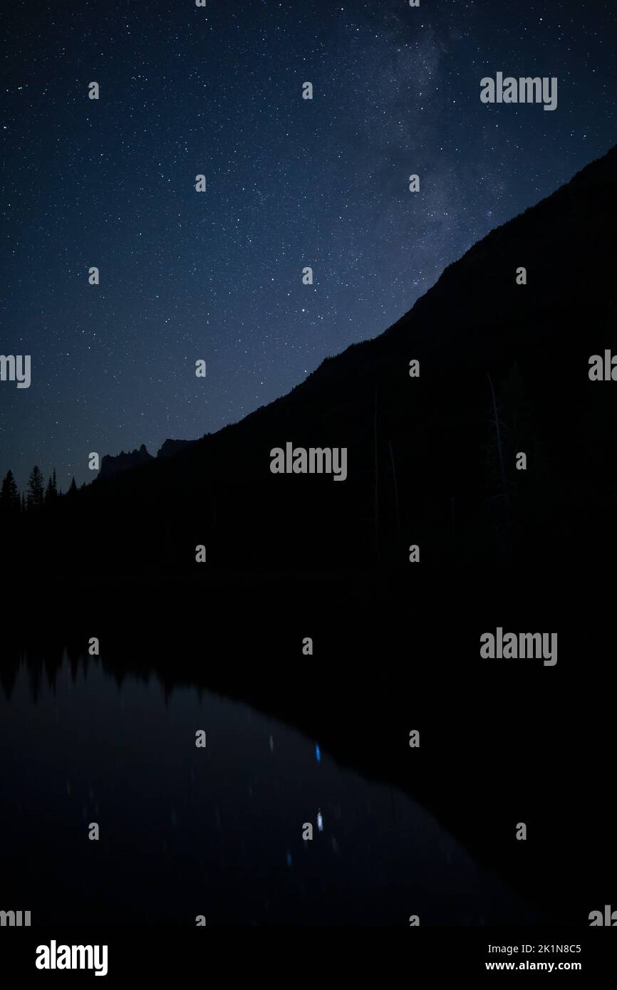 Mountain night sky hi-res stock photography and images - Alamy