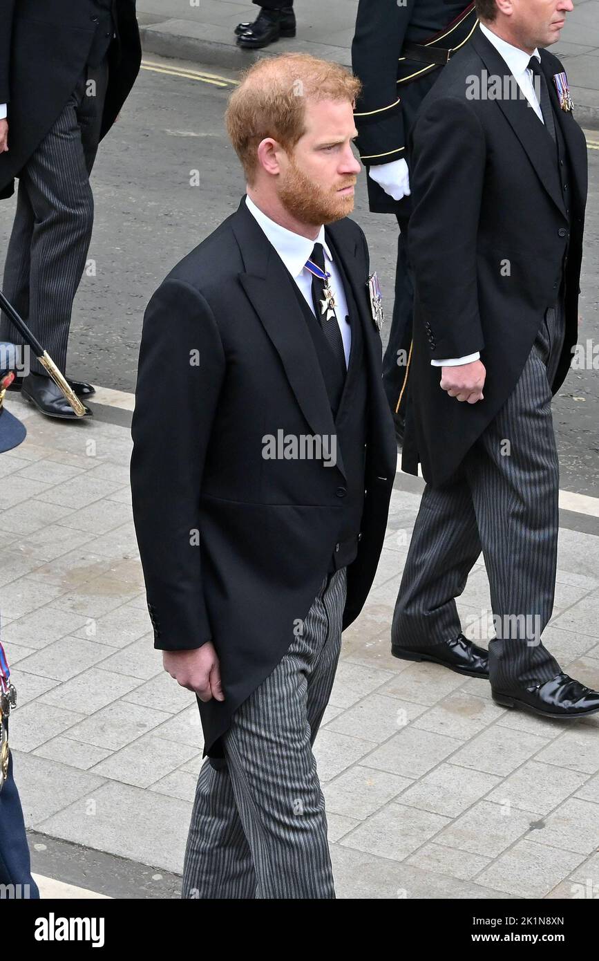 The State Funeral of HM Queen Elizabeth II at Westminster Abbey ...