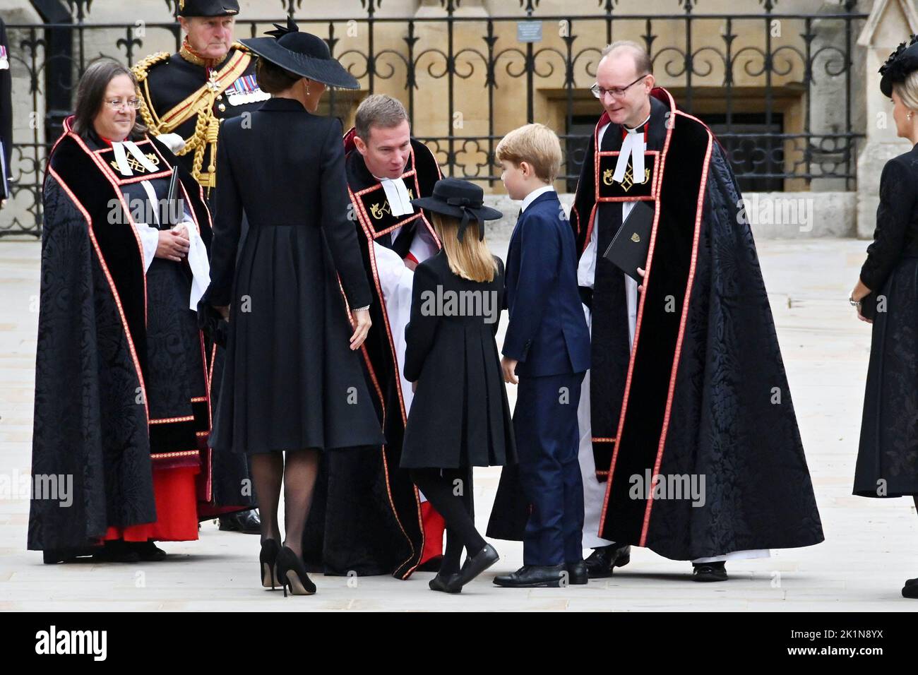 The State Funeral of HM Queen Elizabeth II at Westminster Abbey ...
