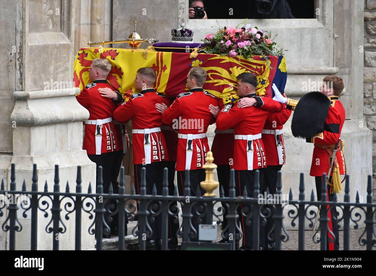 The State Funeral of HM Queen Elizabeth II at Westminster Abbey ...