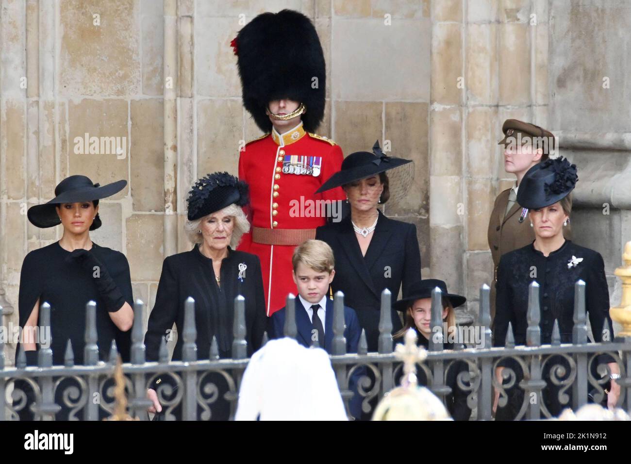 The State Funeral of HM Queen Elizabeth II at Westminster Abbey ...