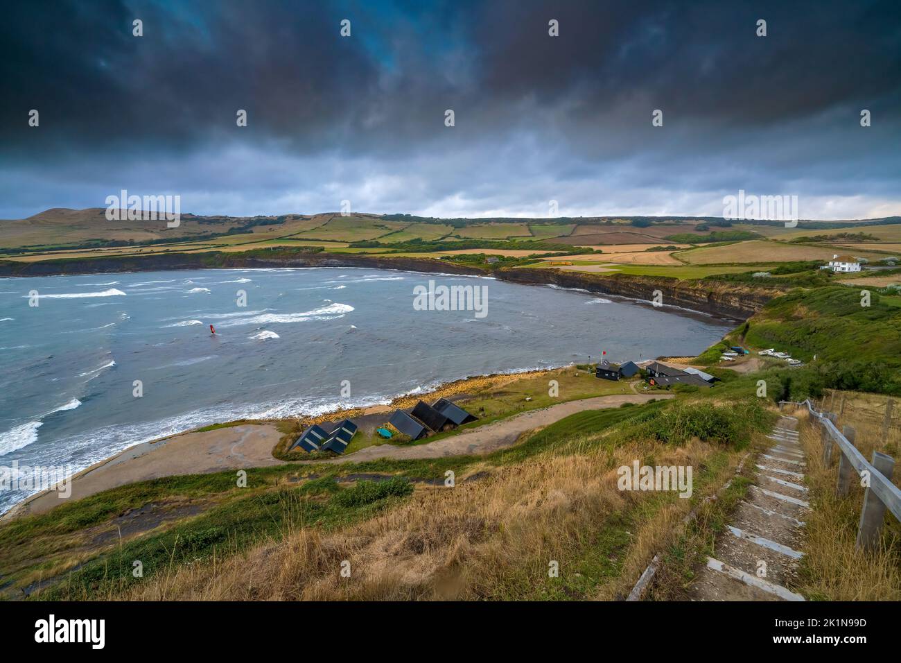 Kimmeridge Bay, Kimmeridge, Dorset, England, Uk Stock Photo - Alamy