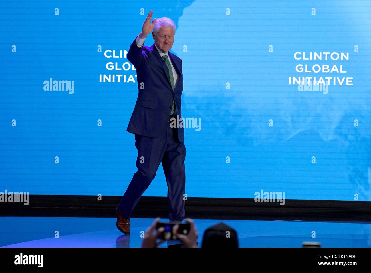 New York, NY, USA. 19th Sep, 2022. Bill Clinton, former U.S. President ...