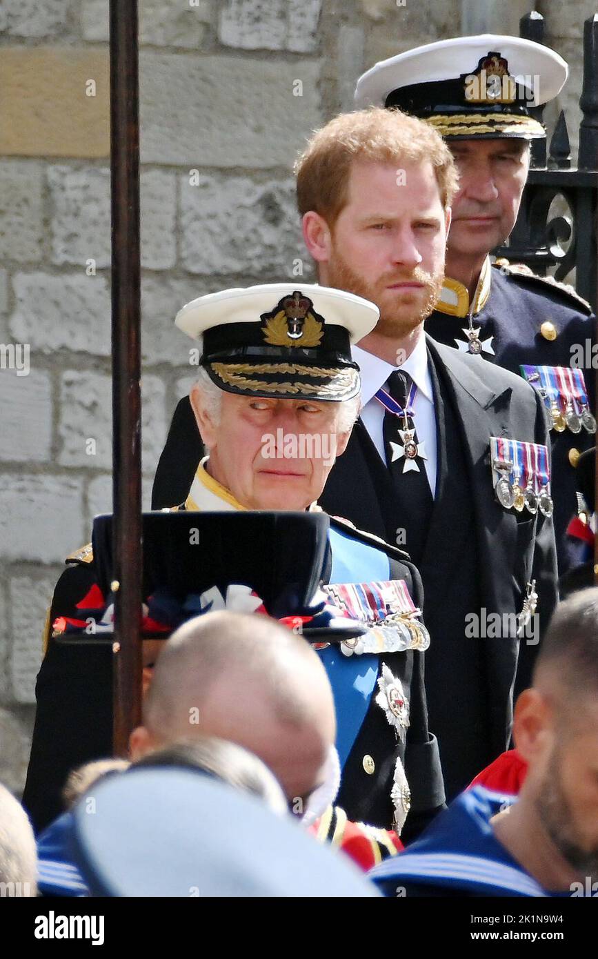 King charles funeral westminster abbey hi-res stock photography and ...