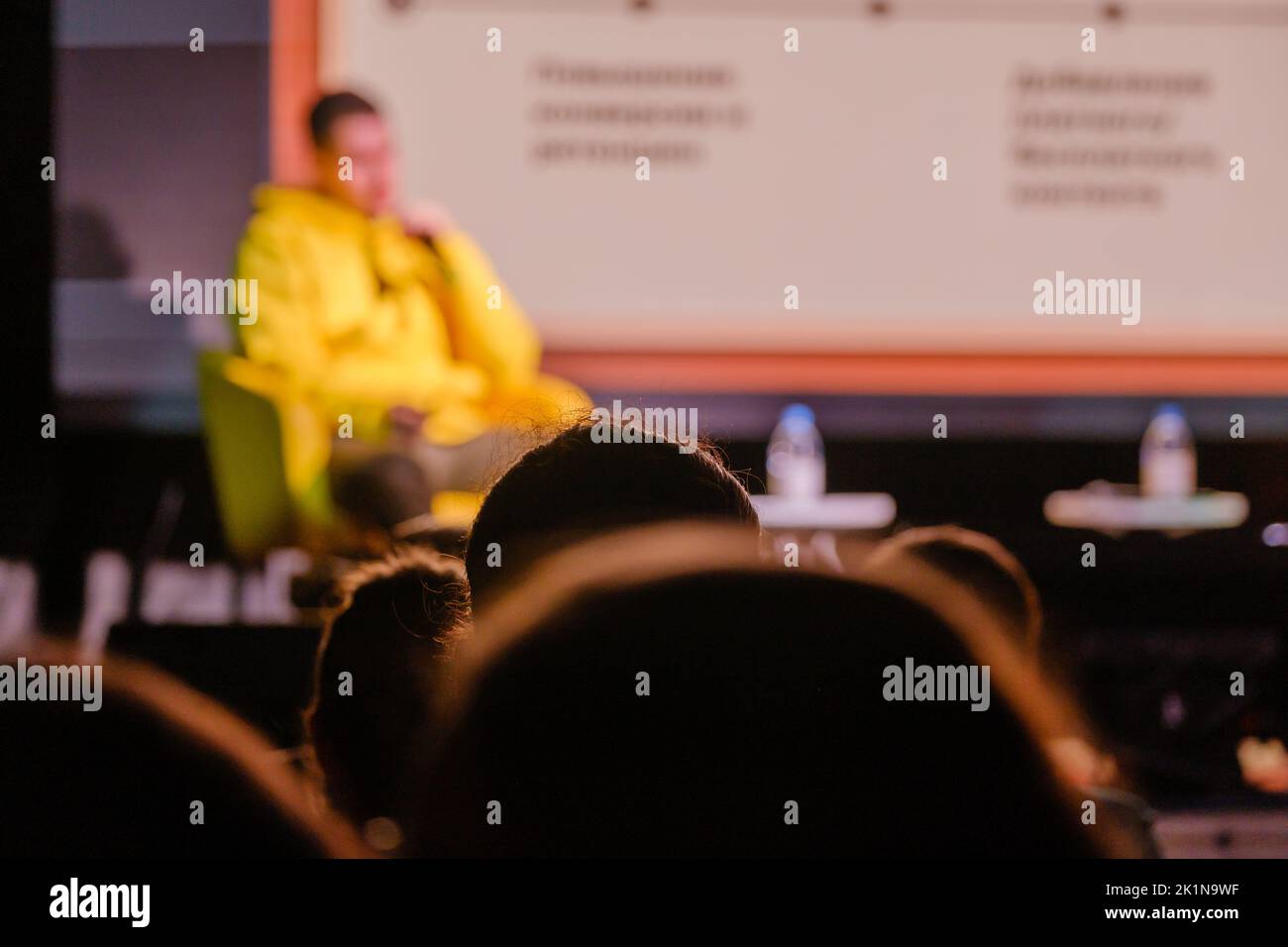 Anonymous speaker hi-res stock photography and images - Alamy