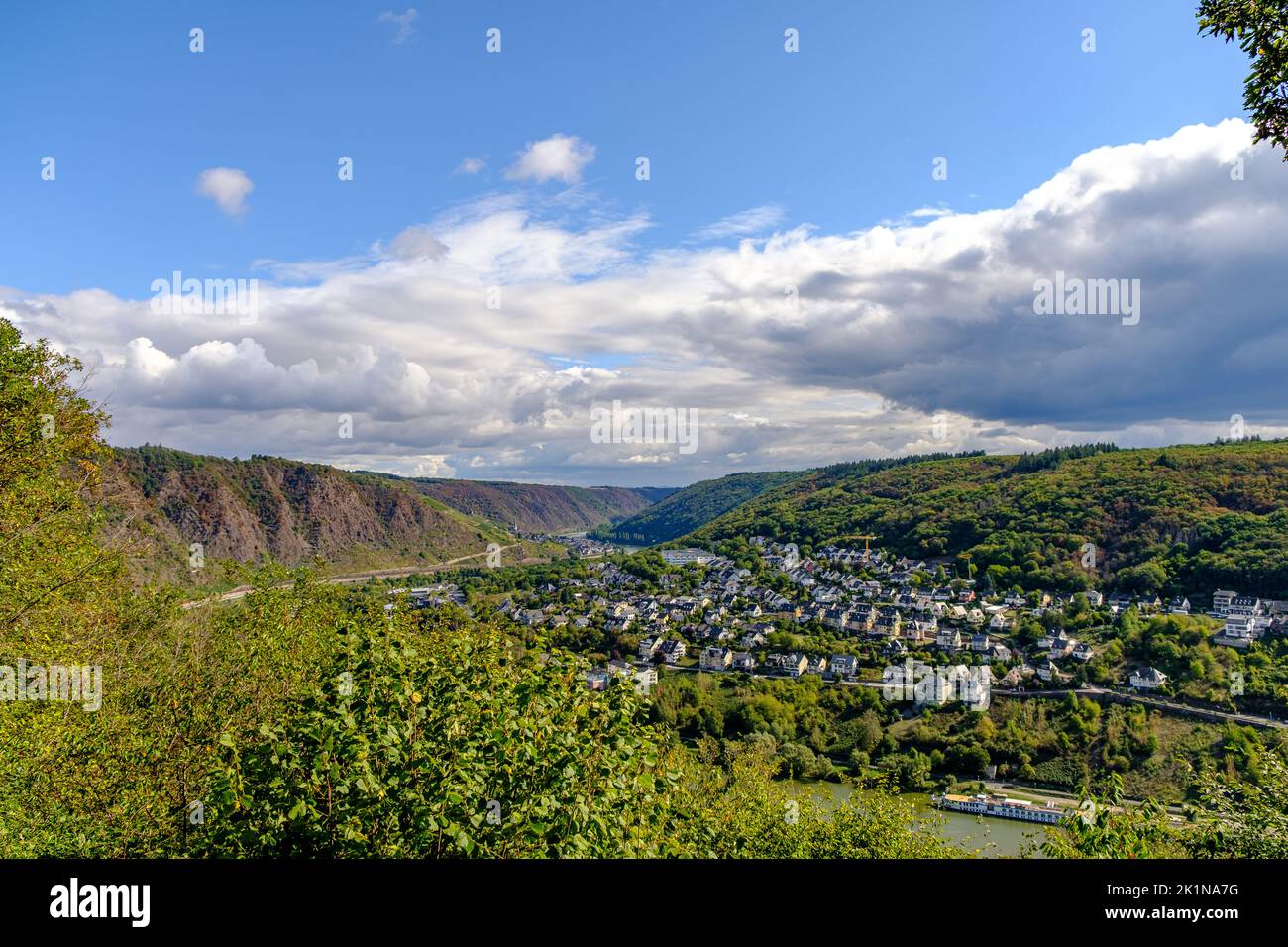 Scenic beauty of Germany Landscape in late summer and early autumn ...