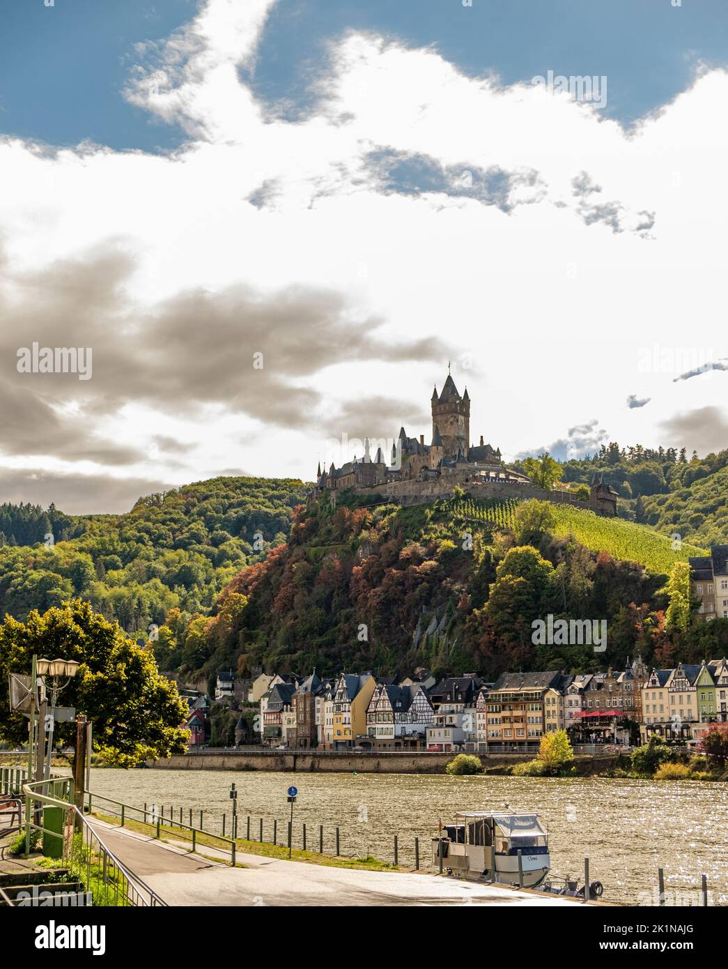 when In Cochem, Germany in the grape harvesting season Stock Photo - Alamy