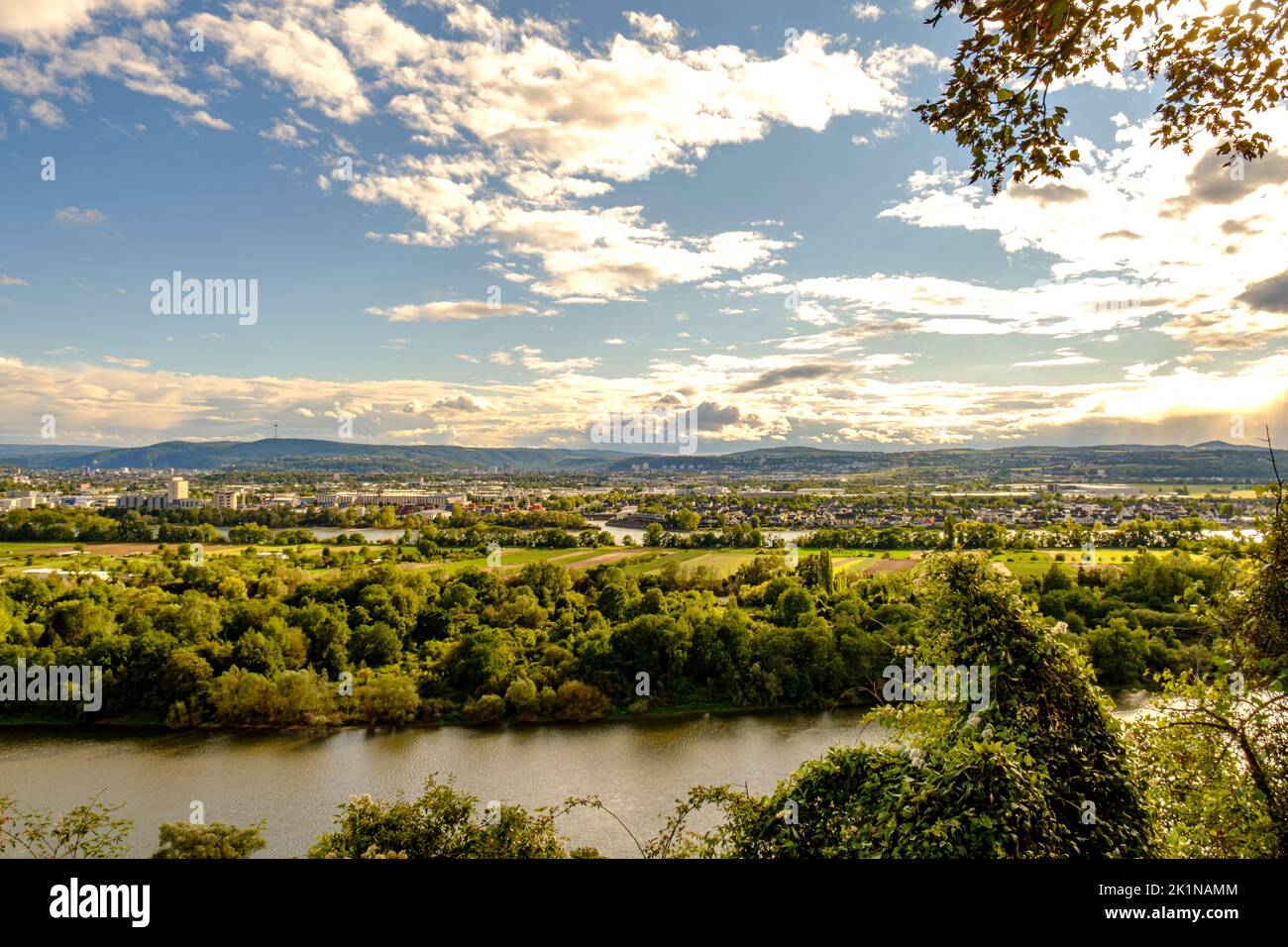 Scenic beauty of Germany Landscape in late summer and early autumn ...