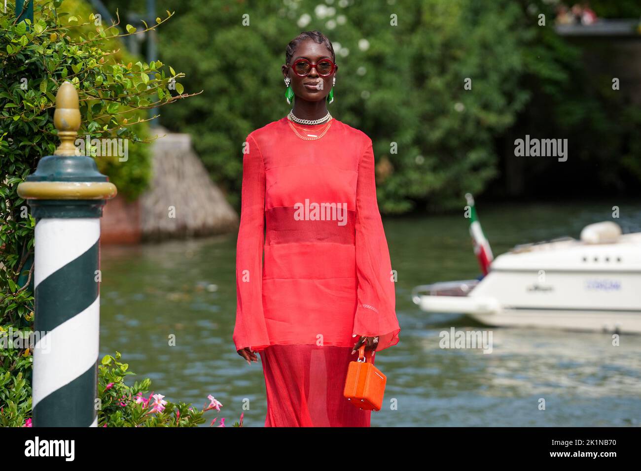 Jodie Turner-Smith is seen during the 79th Venice International Film ...