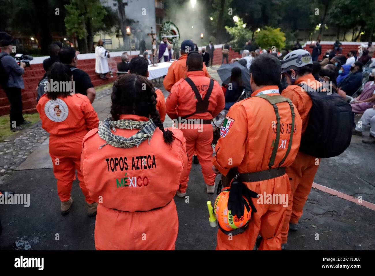 September 19, 2022, Mexico City, Mexico: Rescuers known as “moles ...