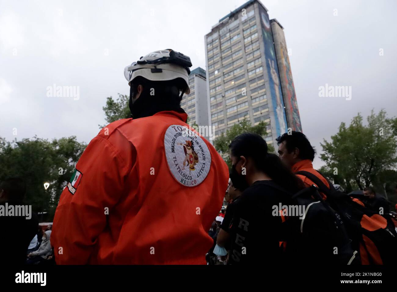 September 19, 2022, Mexico City, Mexico: Rescuers known as “moles ...