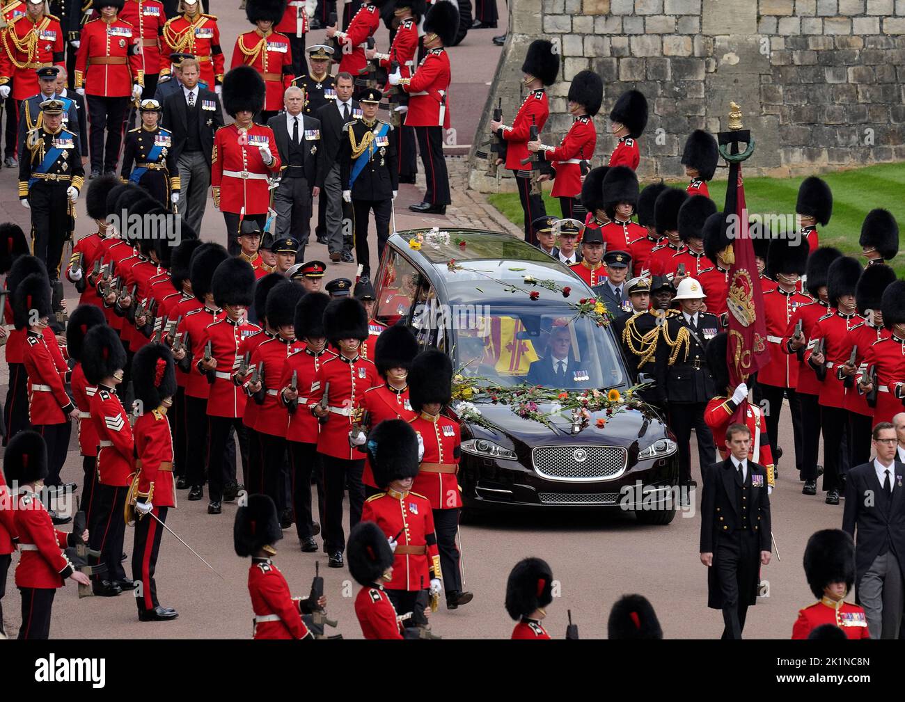 Prince philip funeral harry hi-res stock photography and images - Alamy