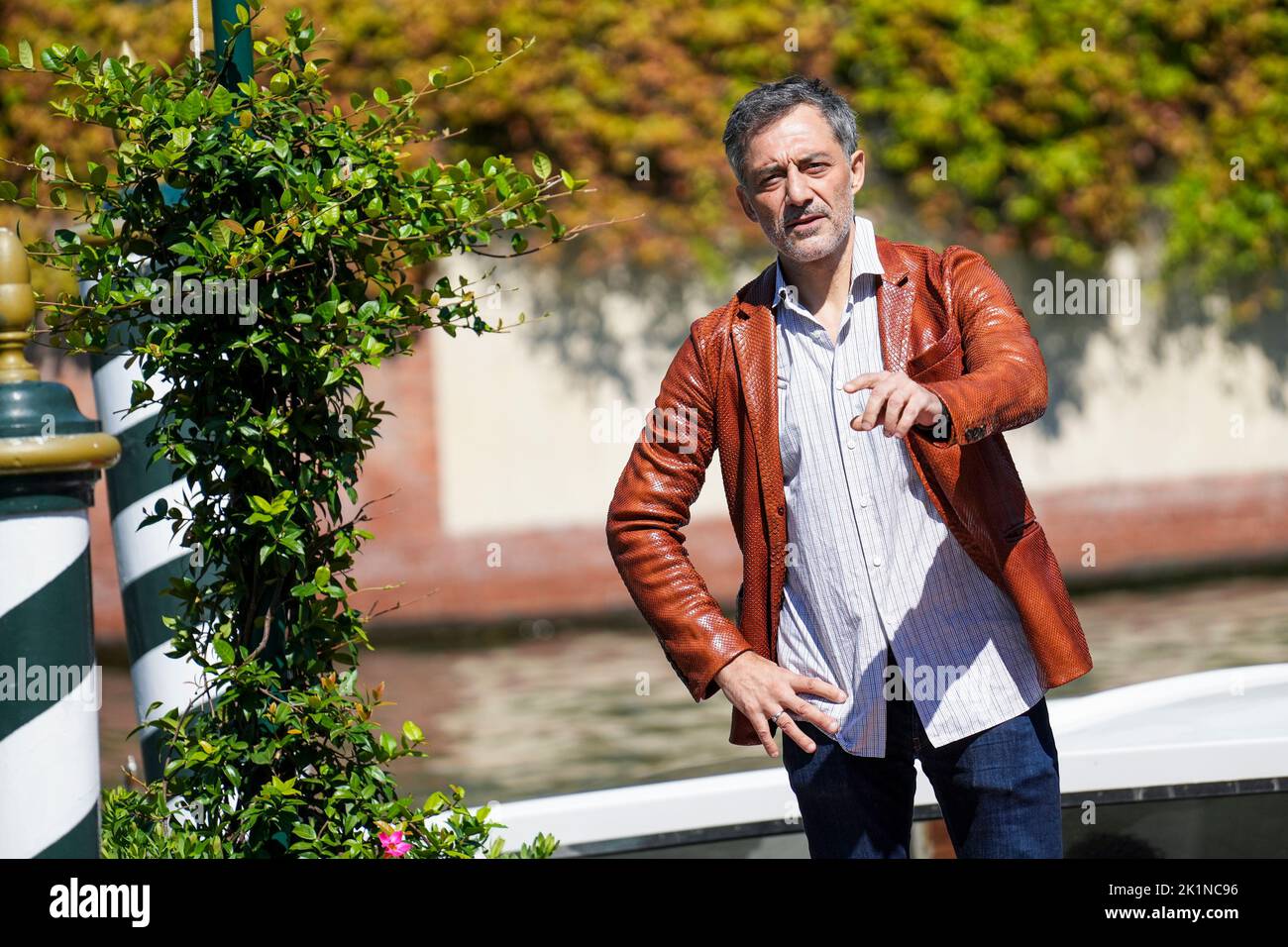 Filippo Timi is seen during the 79th Venice International Film Festival ...