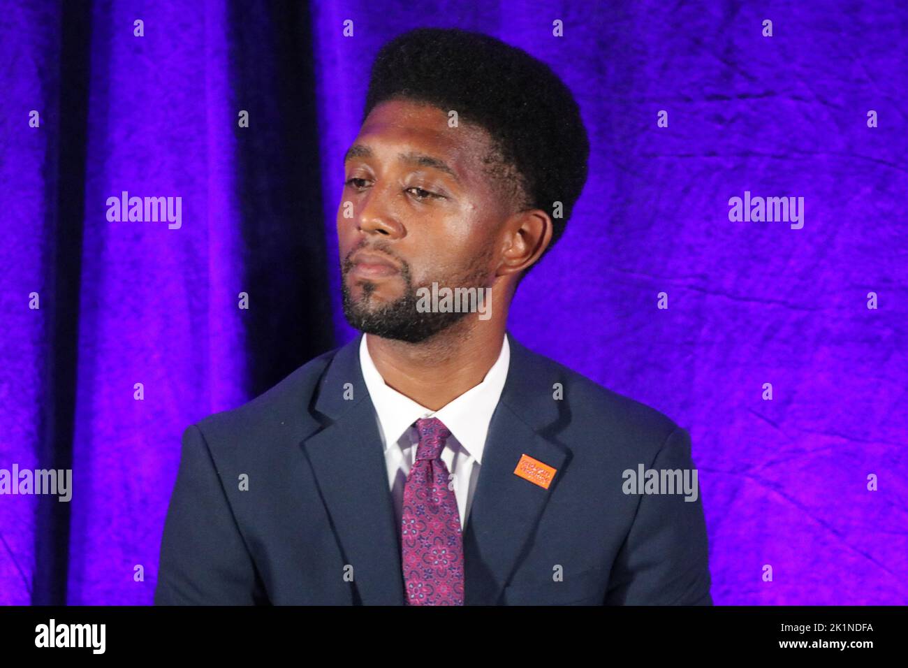 New York, NY, USA. 19th Sep, 2022. Baltimore Mayor, Brandon Scott at ...