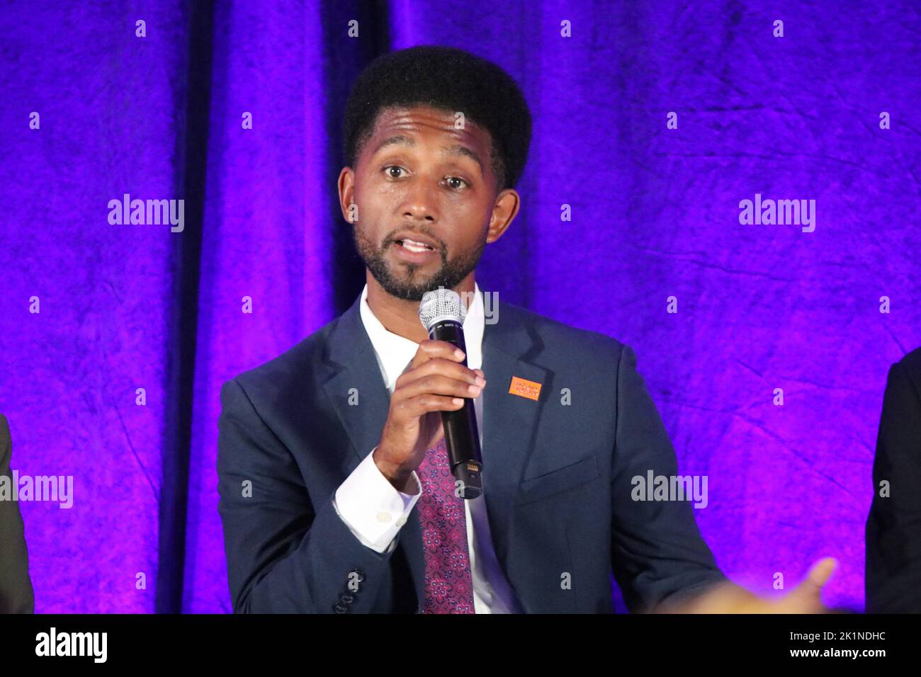New York, NY, USA. 19th Sep, 2022. Baltimore Mayor, Brandon Scott at ...